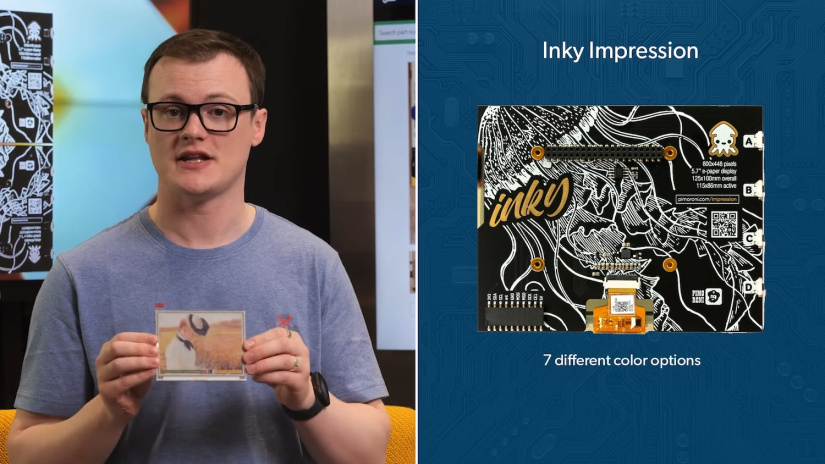 Inky Impression: Elevating DIY Projects with 7-Color ePaper Display